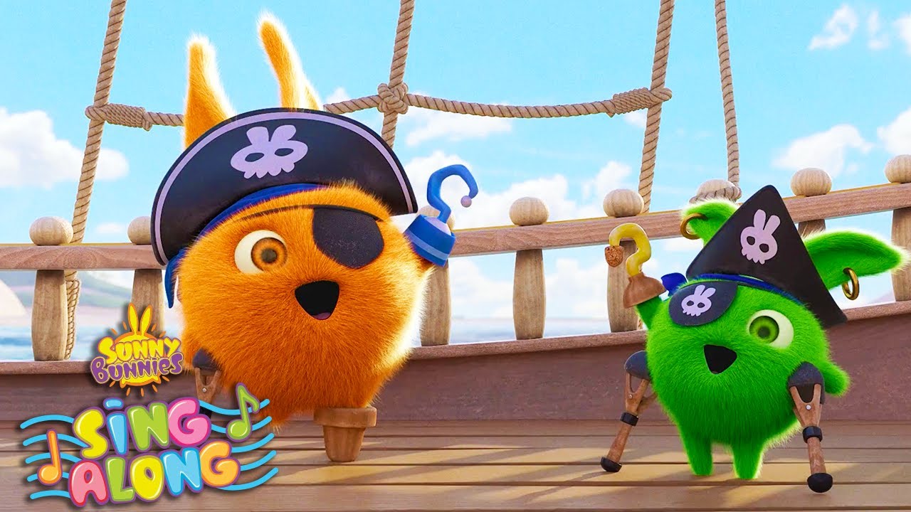 Bunny Pirates | SUNNY BUNNIES | SING ALONG Compilation | Cartoons for ...