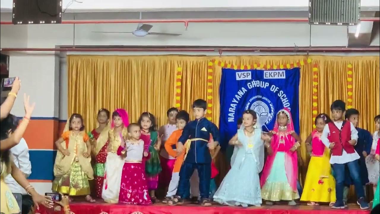 Rangilo Maro Dholna dance by E-KIDZ || Narayana e-techno school kurmannapalem || - YouTube