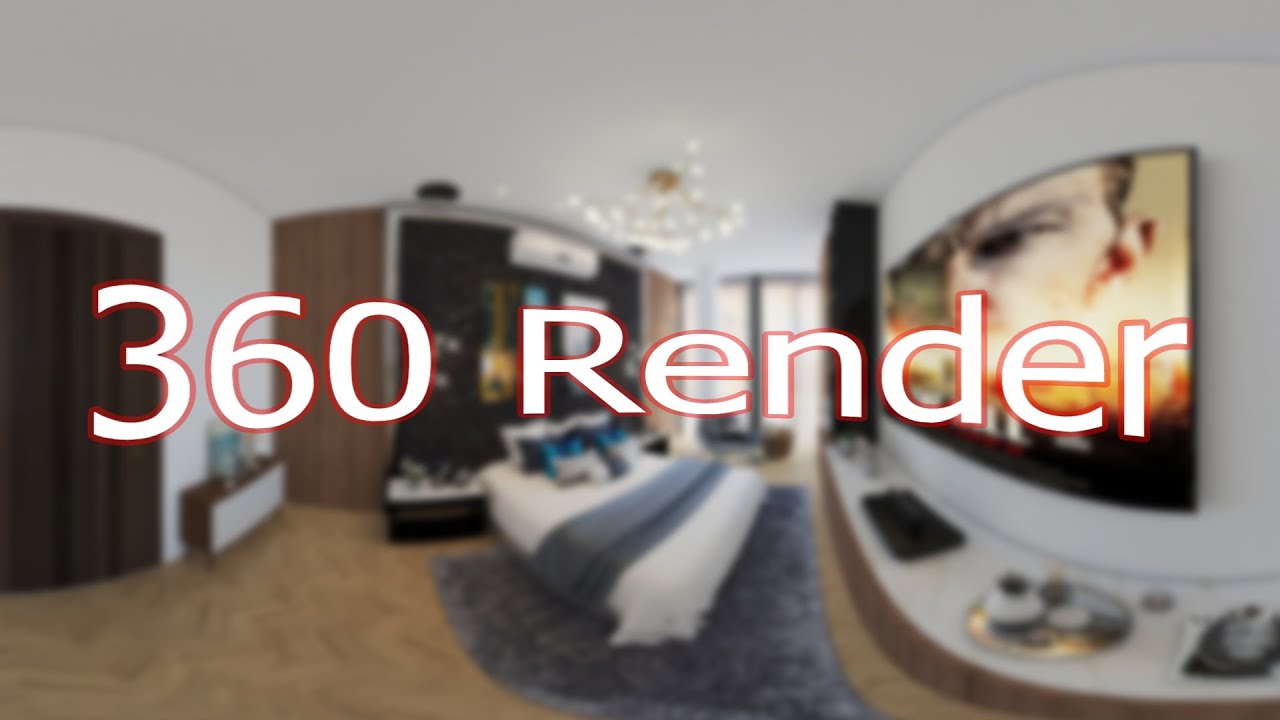 360 Render in 3DS Max - YouTube