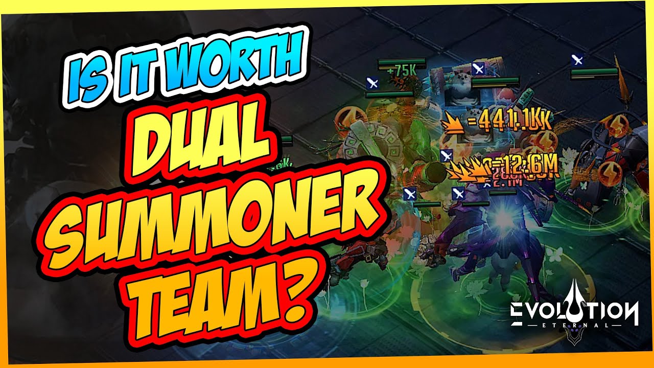 CAN DUAL SUMMONER TEAM CRUSH REAPER DEKA BOSS LEVEL 25-26? | ETERNAL EVOLUTION - YouTube