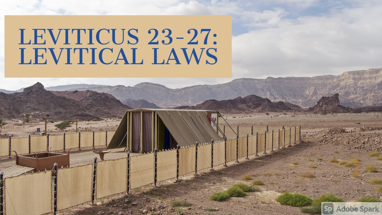 Leviticus 23-27: Levitical Laws - YouTube