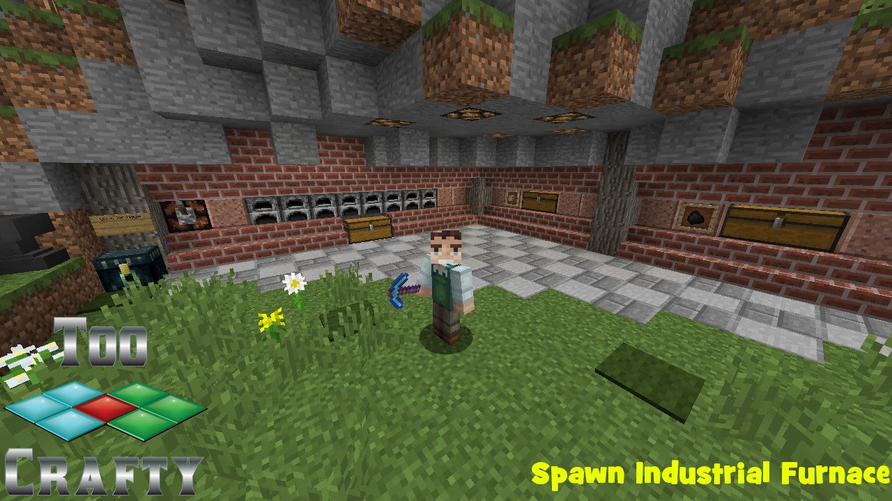 How to build an industrial furnace array in Minecraft - TooCrafty SMP ...