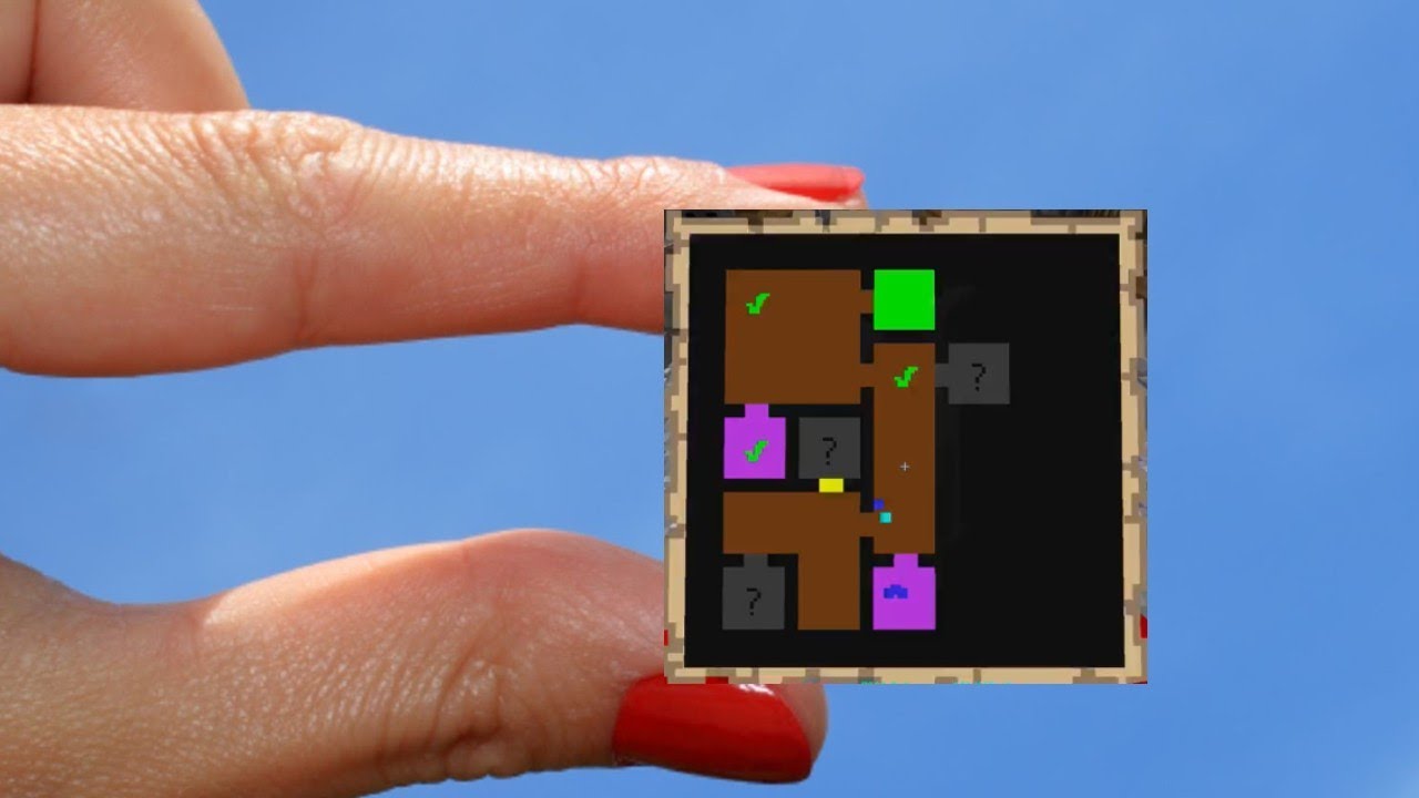 When The Dungeon Map Is To Small (Hypixel Skyblock) - YouTube