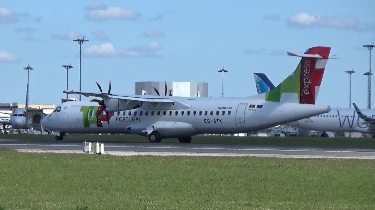 TAP Air Portugal Express (Xfly) ATR 72-600 (72-212A) ES-ATK (cn 1316 ...