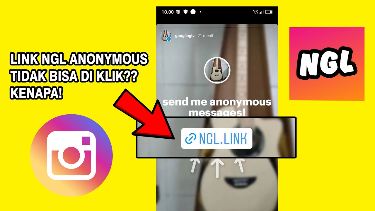 Cara Mengatasi Link NGL Anonymous Tidak bisa di buka Story Instagram ...
