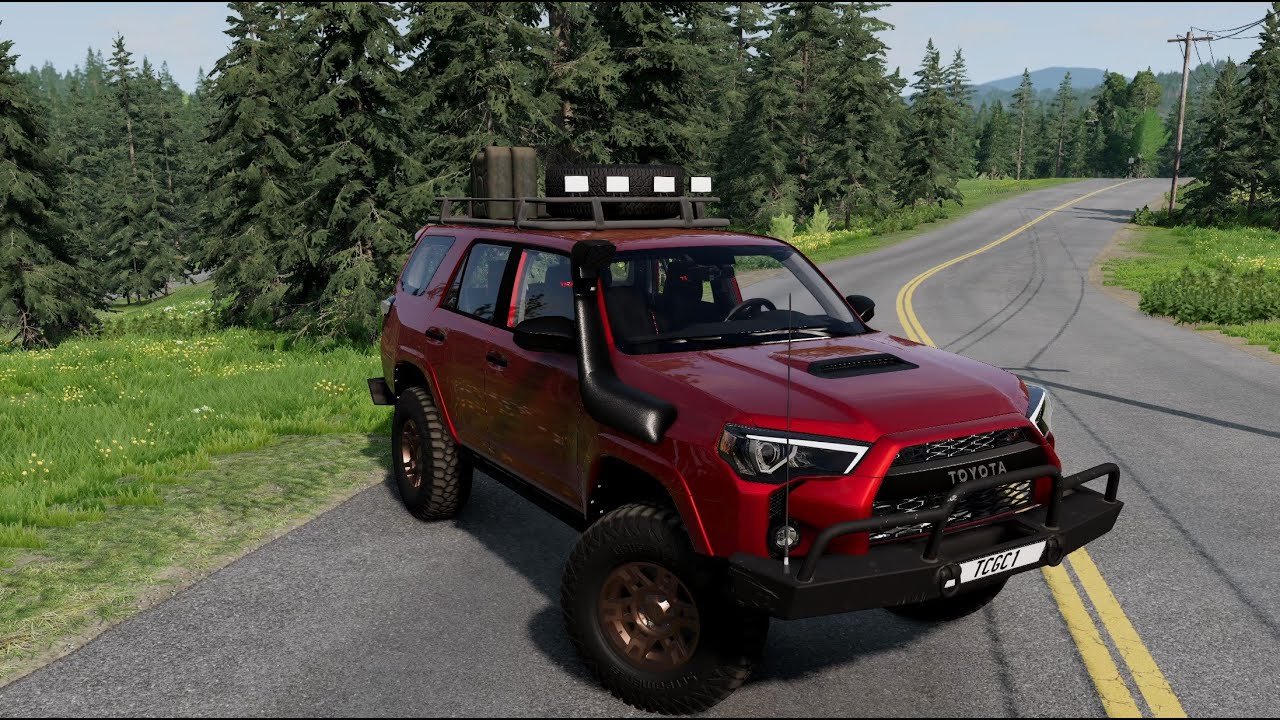 TOYOTA 4RUNNER TRD PRO - BEAMNG.DRIVE - 4K - YouTube