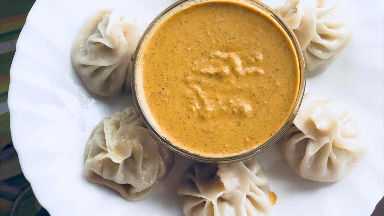 Quick and easy Nepali jhol momo Achar recipe / mamta - YouTube