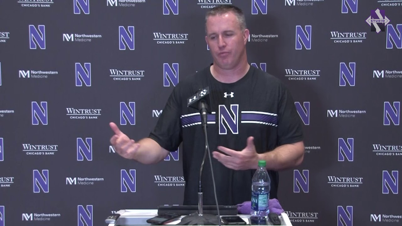Football - Coach Fitzgerald Press Conference (9/4/18) - YouTube