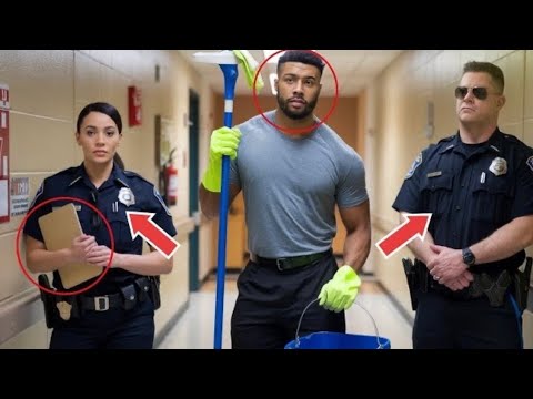 Black FBI Undercover Agent Disguised as Janitor in a Cop Department ...