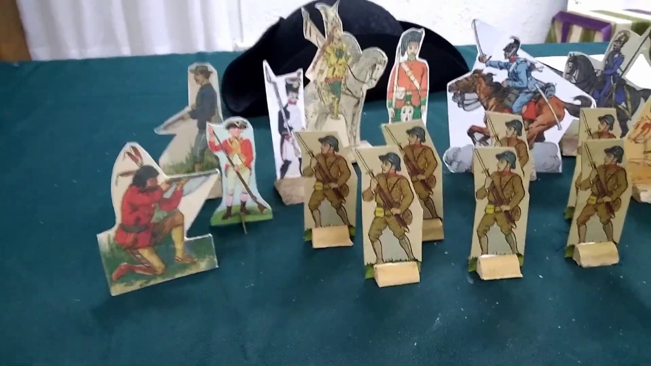 Little Wars - Crafting Paper Soldiers - YouTube