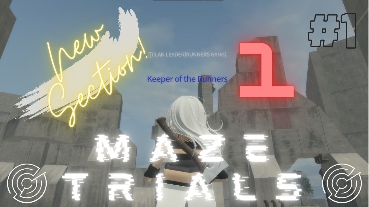 #1 How to Escape to SECTION 1 The Maze Trials games in Roblox! (New ...