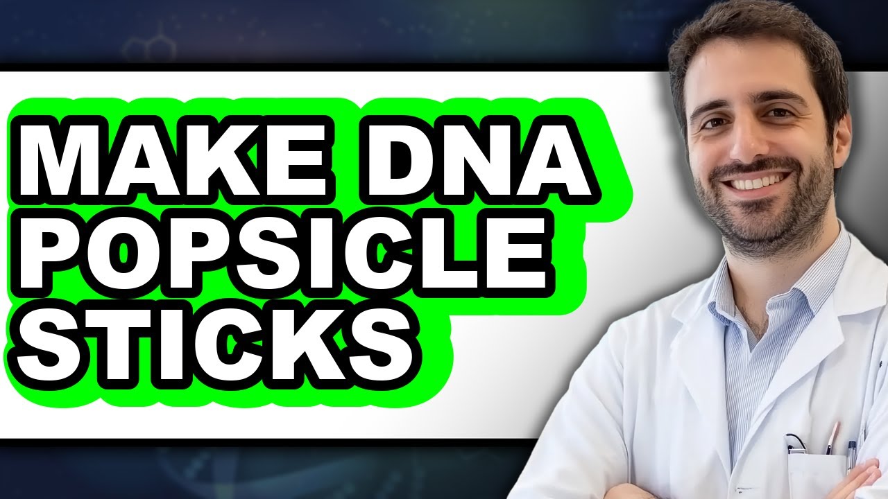 How To Make DNA Popsicle Sticks (Only Way) - YouTube