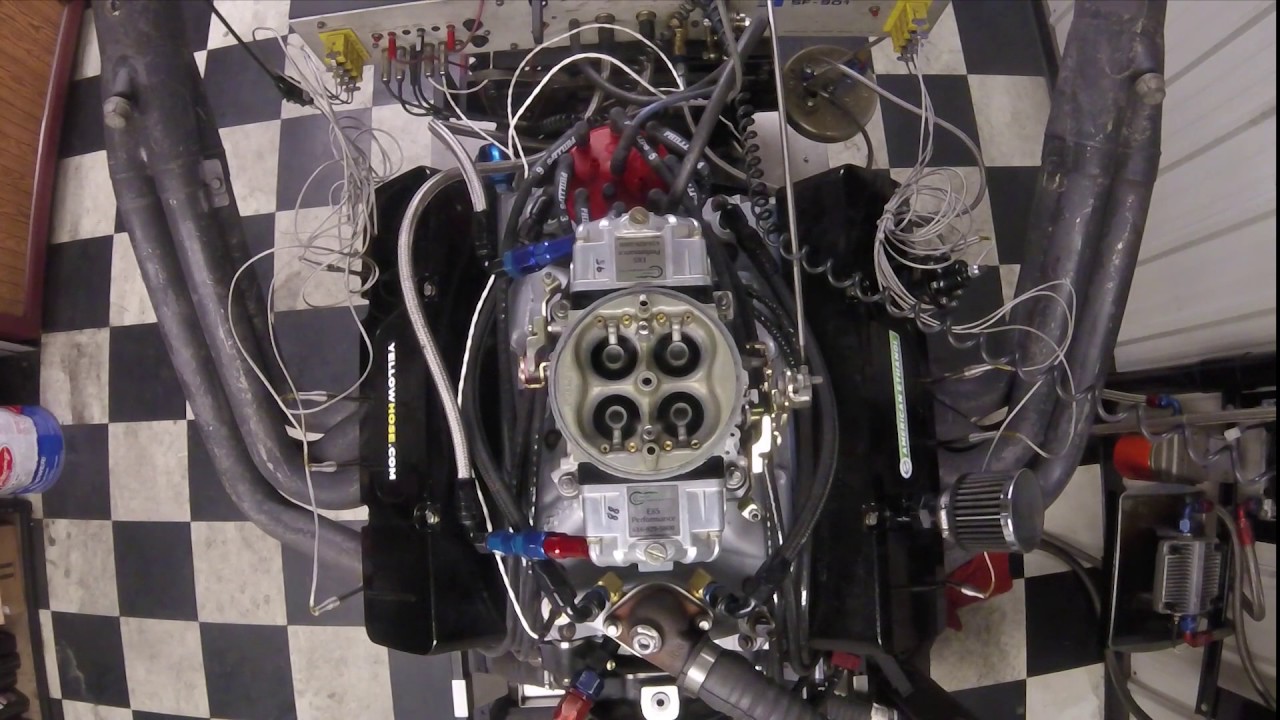 Dirt Late Model Motor Built for E85 - YouTube
