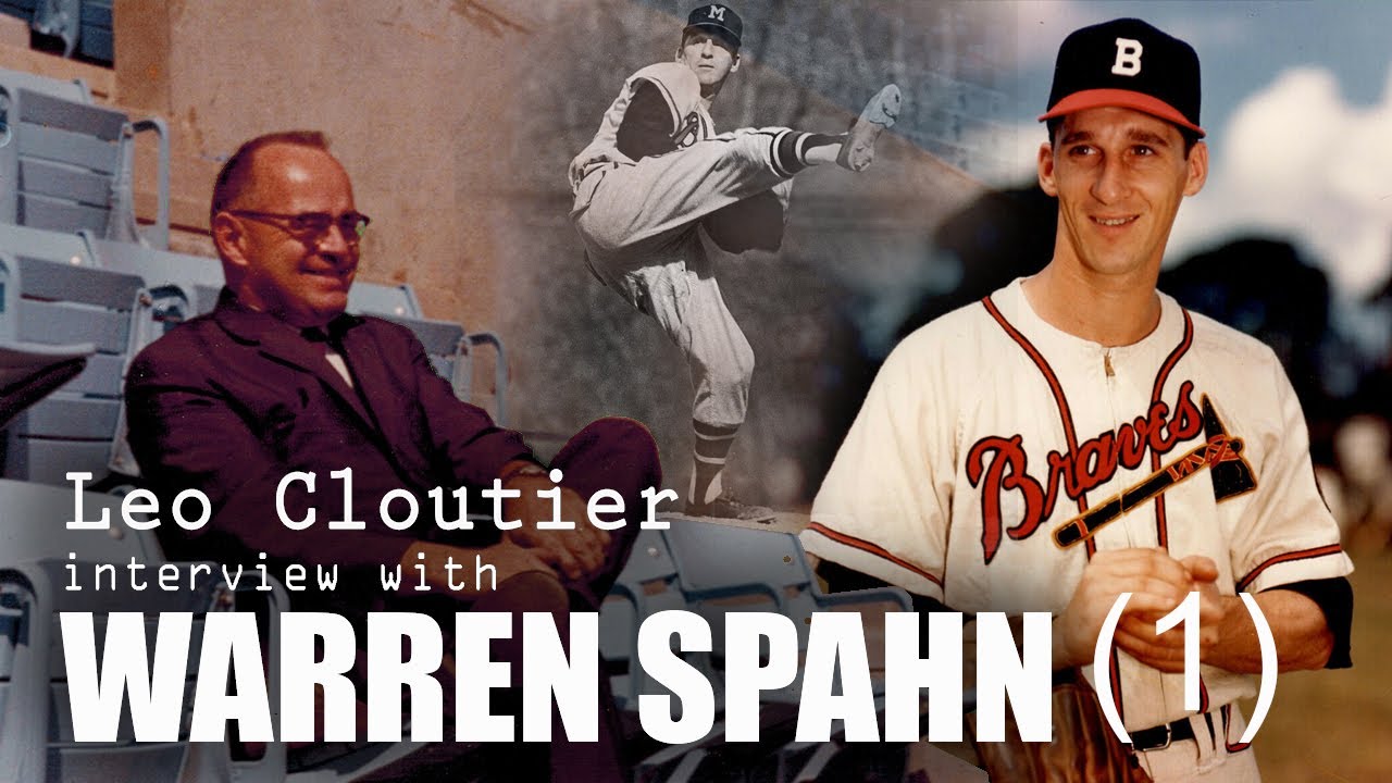 Warren Spahn interviewed by Leo Cloutier in 1972 - YouTube