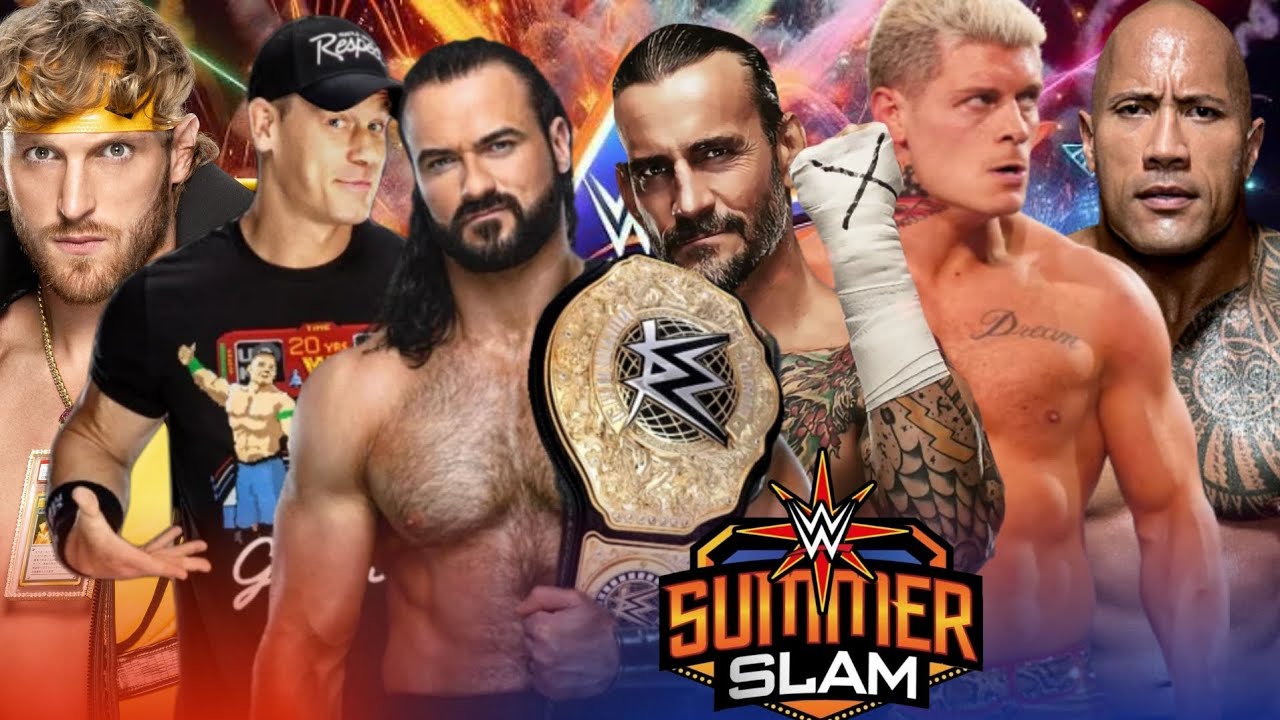 WWE SummerSlam 2024 Early Huge Plans Venue Date Time Punk Vs McIntyre ...