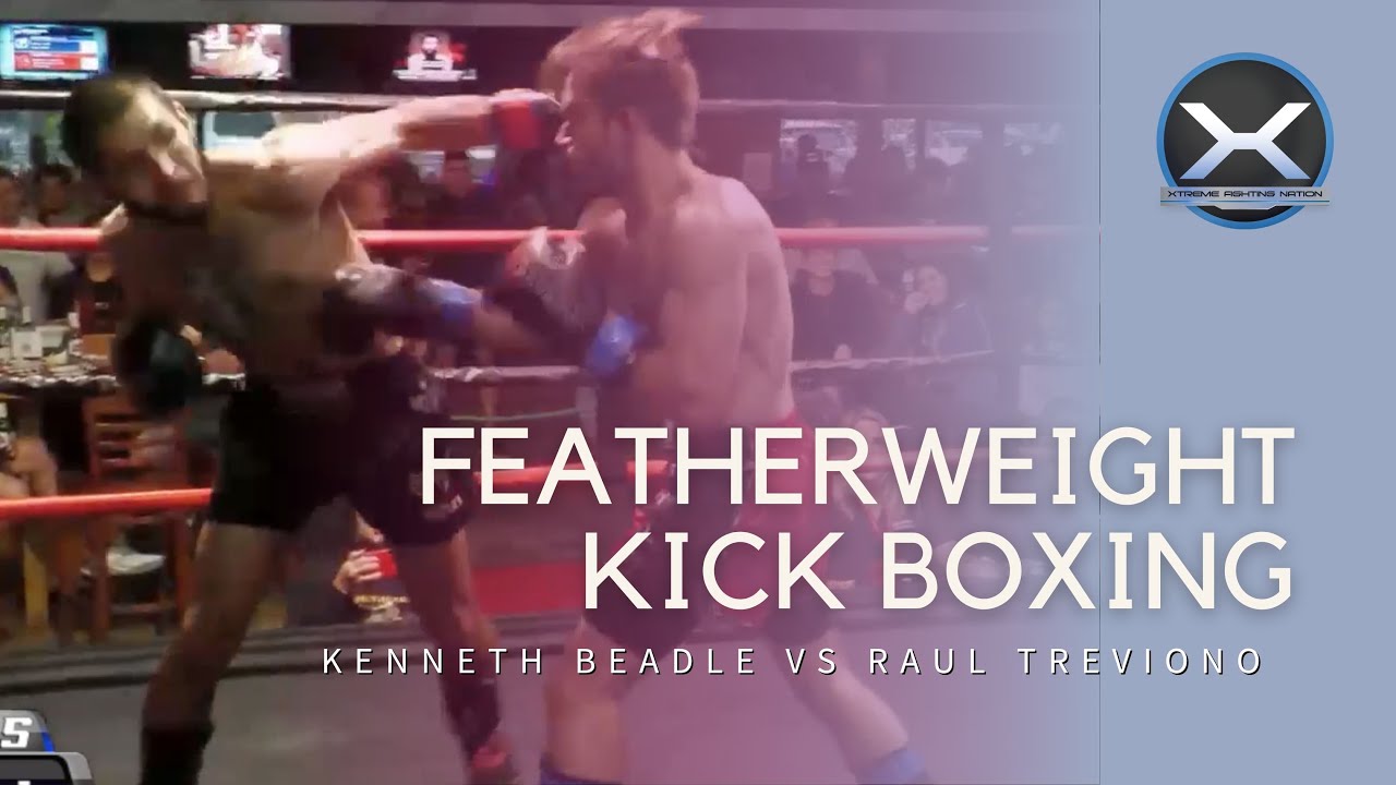 Featherweight Kick BOXING Bout - Kenneth Beadle vs Raul Treviono at XFN ...
