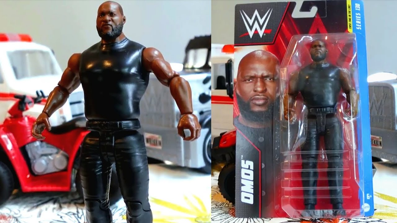 Omos WWE Series 130 Unboxing - YouTube