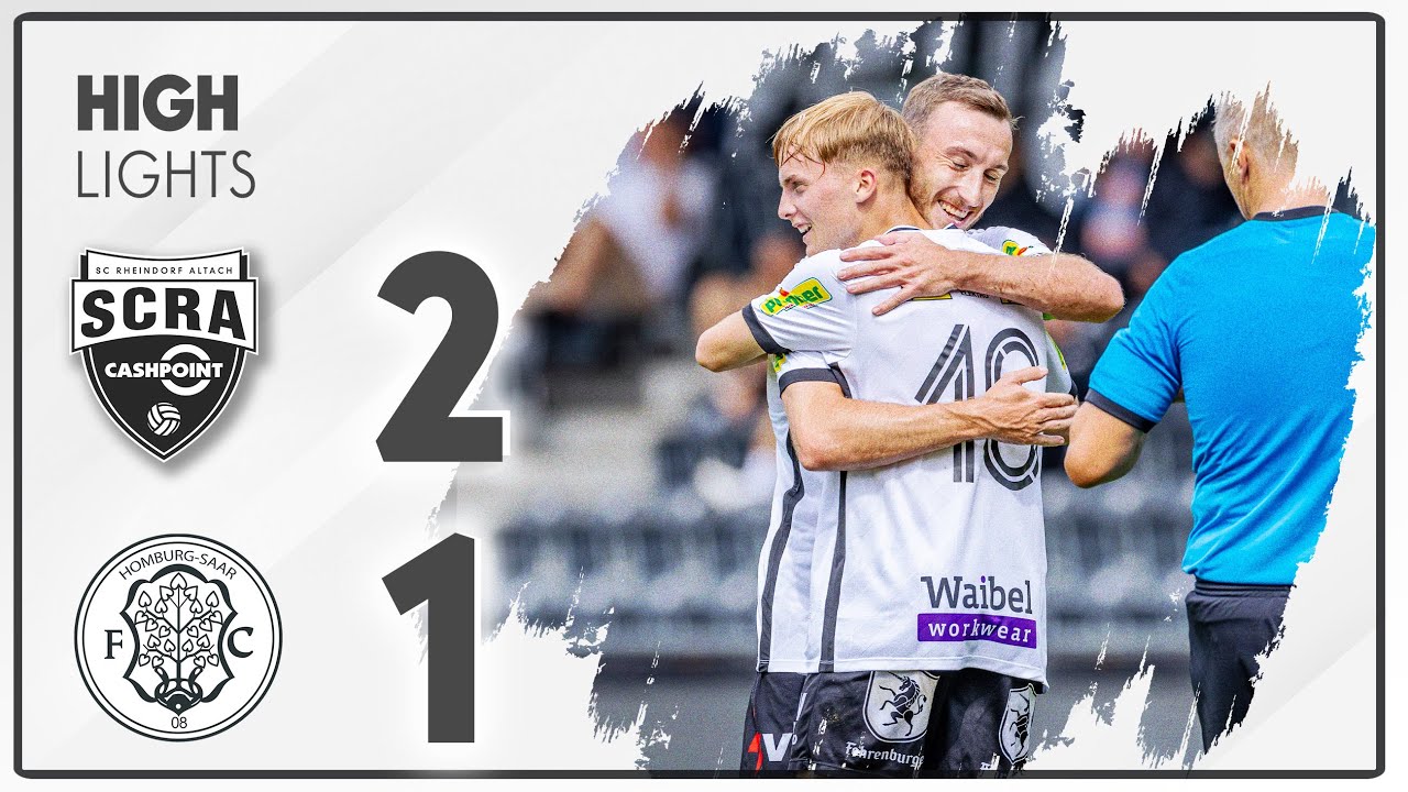 CASHPOINT SCR Altach vs. FC 08 Homburg - Highlights - YouTube