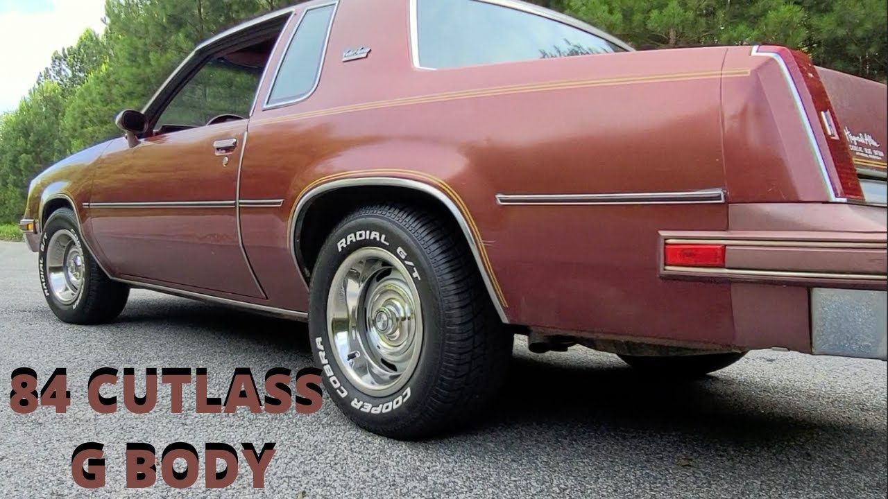 1984 Cutlass G Body I Exhaust I Cammed I Muscle Car I Old School - YouTube