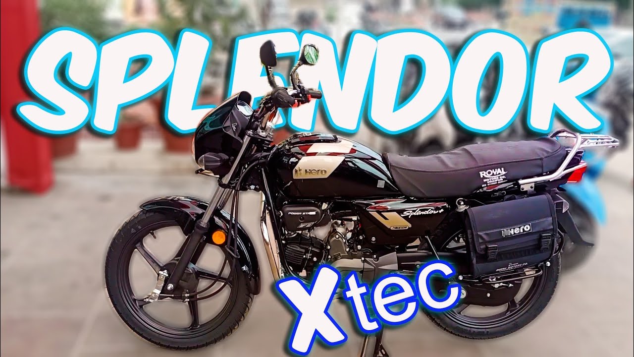 Hero Splendor Plus Xtec 2022 - YouTube