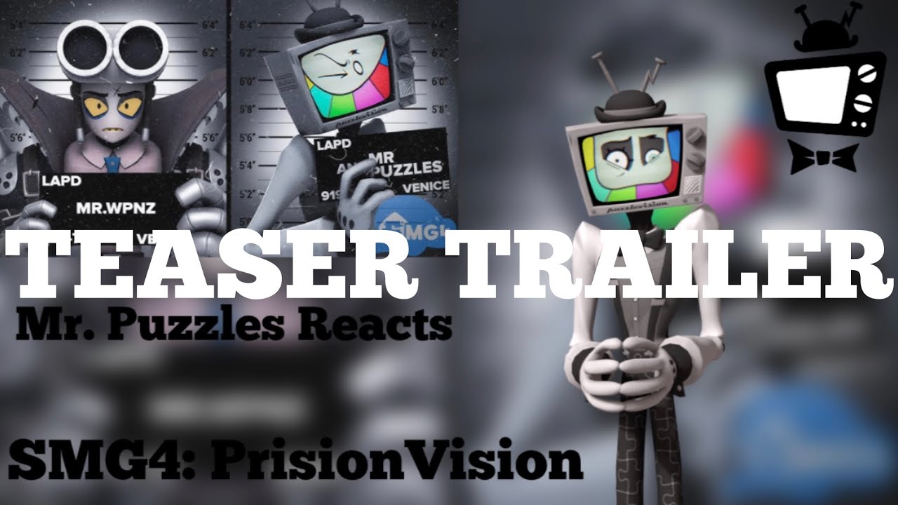 Mr. Puzzles Reacts to SMG4: PrisonVision | TEASER TRAILER - YouTube