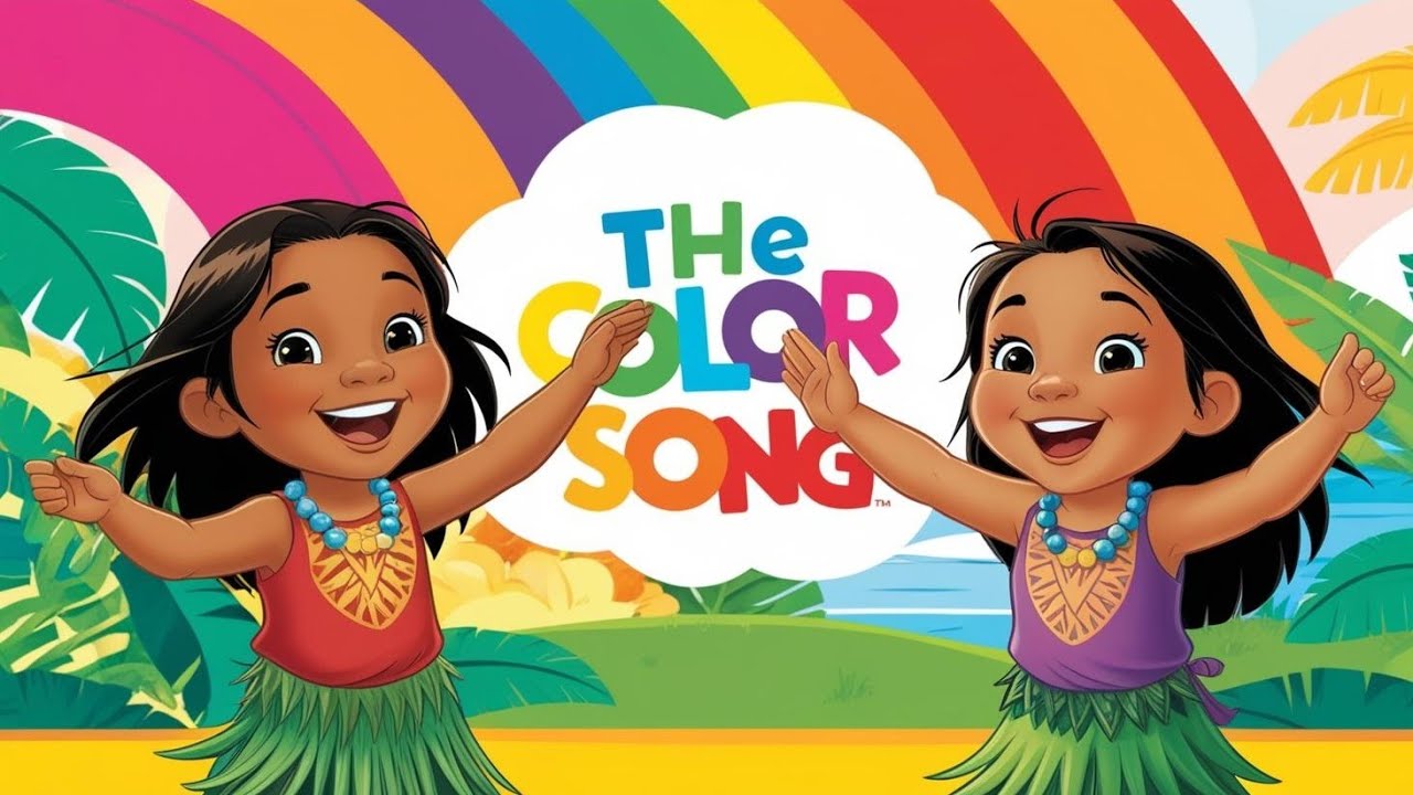 the Color Song | Learn colors for kids | Nursery rhymes | Learn colors ...