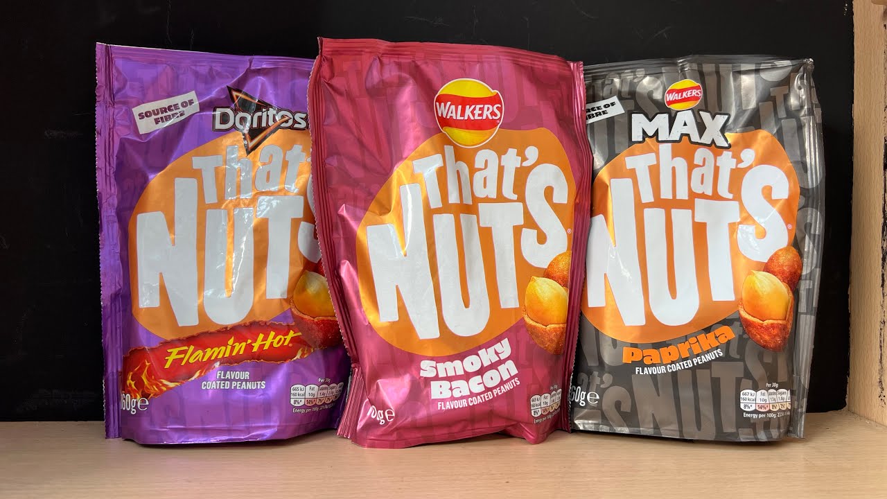 Walkers MAX That's Nuts Paprika Review , Doritos That's Nuts Flamin' Hot Review , Walkers Nuts ...