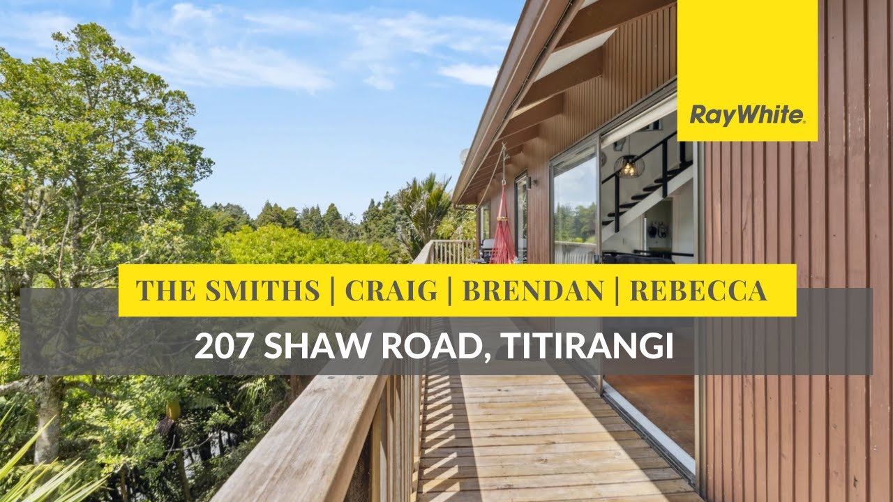 207 Shaw Road, Titirangi- The Smiths | Craig | Brendan | Rebecca - YouTube