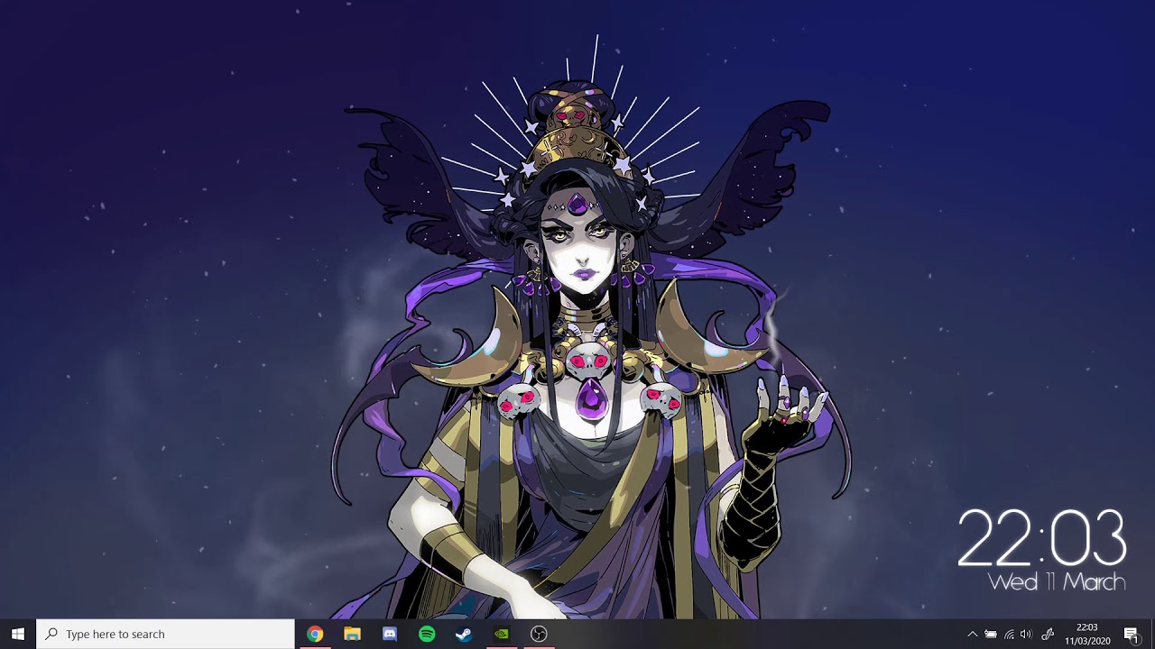 nyx wallpaper preview - YouTube