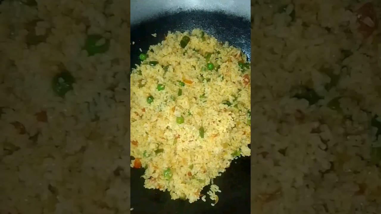 # fried rice recipe 😍😋 #food #recipe #rice #friedrice #foodie #cg - YouTube