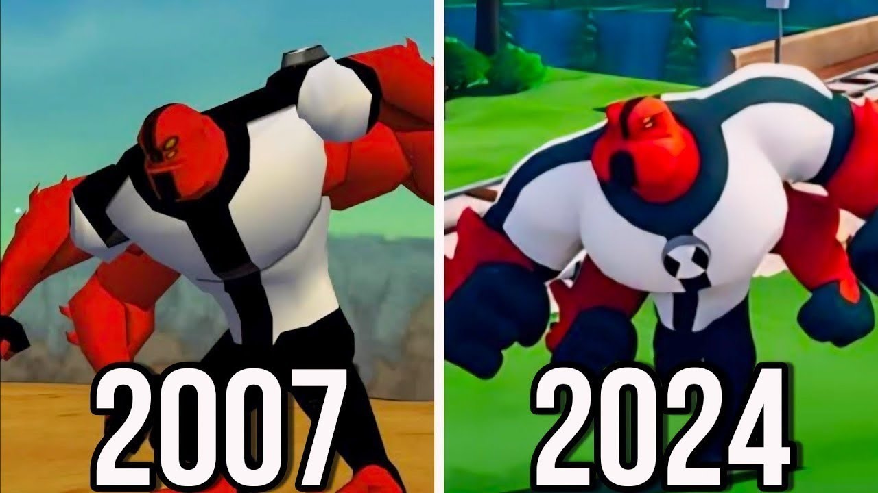 Evolution of Ben 10 Games 2007-2024 - YouTube