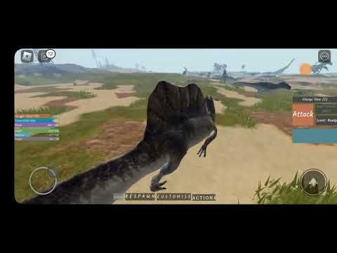 Roblox Dinosaur World Mobile Spinosaurus Gamepass Gameplay - YouTube