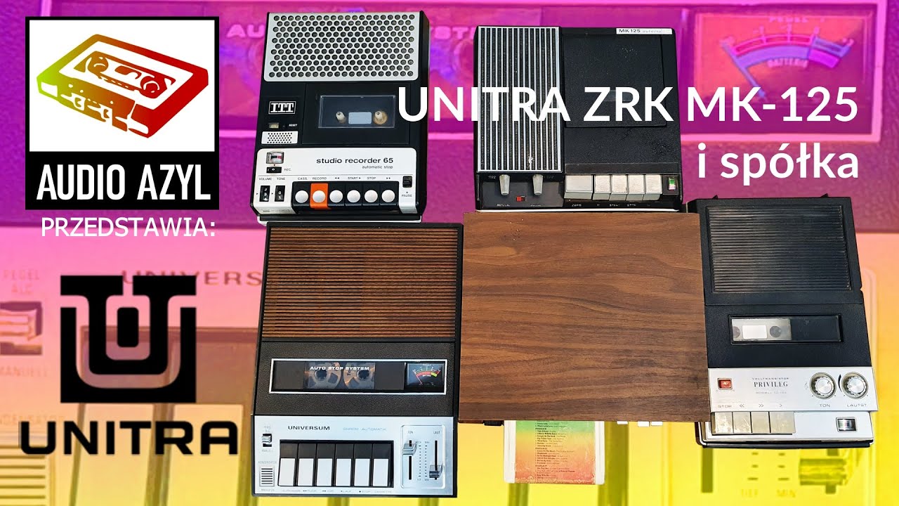 Unitra ZRK MK-125 i spółka: Audio Azyl #107 - YouTube