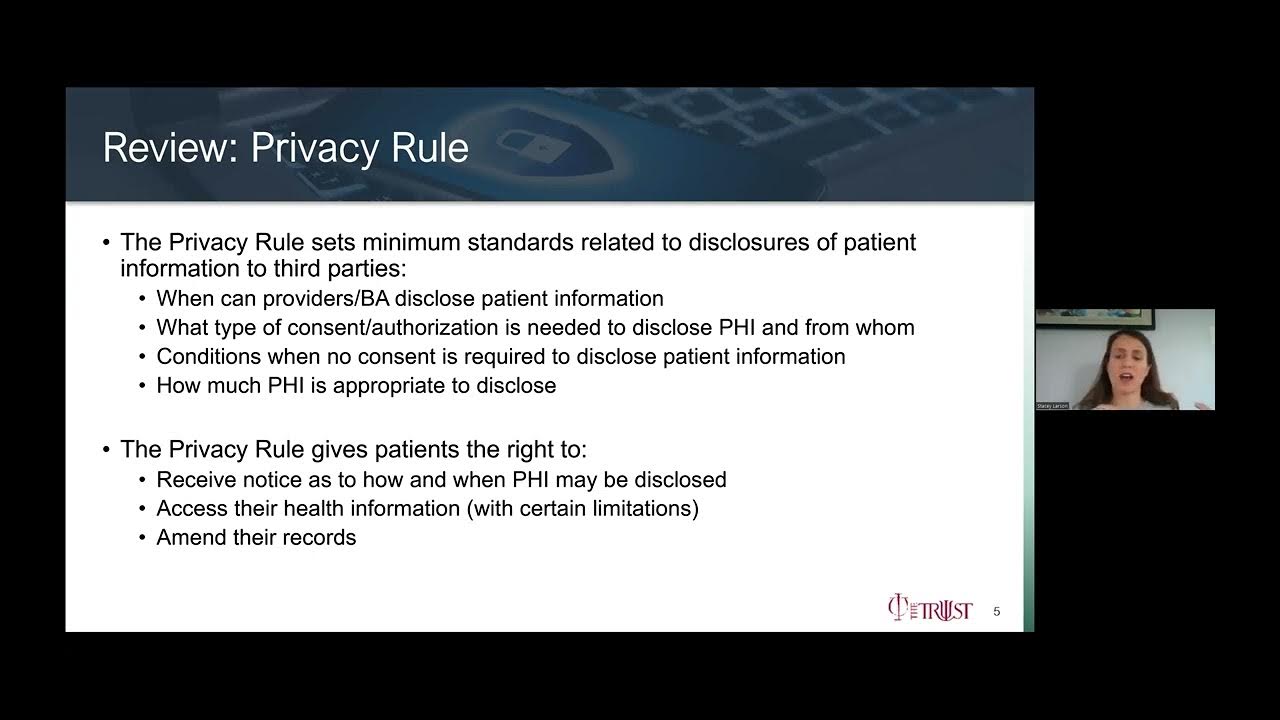 HIPAA Breach Notification Rule - YouTube