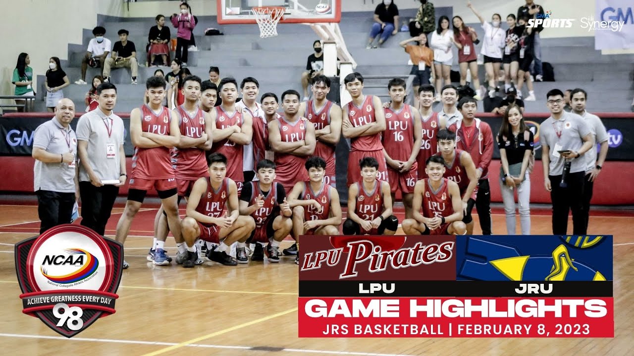 NCAA Season 98 | Game Highlights: LPU vs JRU | February 8, 2023 ...