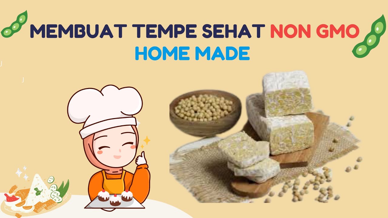 Membuat TEMPE SEHAT NON GMO home made SEDAP dan TAHAN LAMA| Resep 1 kg ...