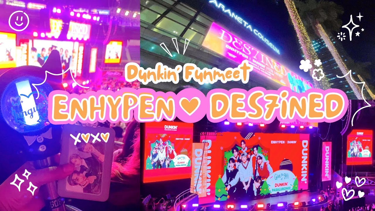 [ENGENE-loG🧡] ENHYPEN - 'DES7INED' DUNKIN' FUNMEET | full fanmeet ୭ ...