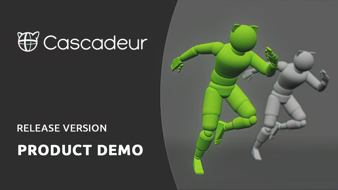 Cascadeur Release Version Product Demo - YouTube