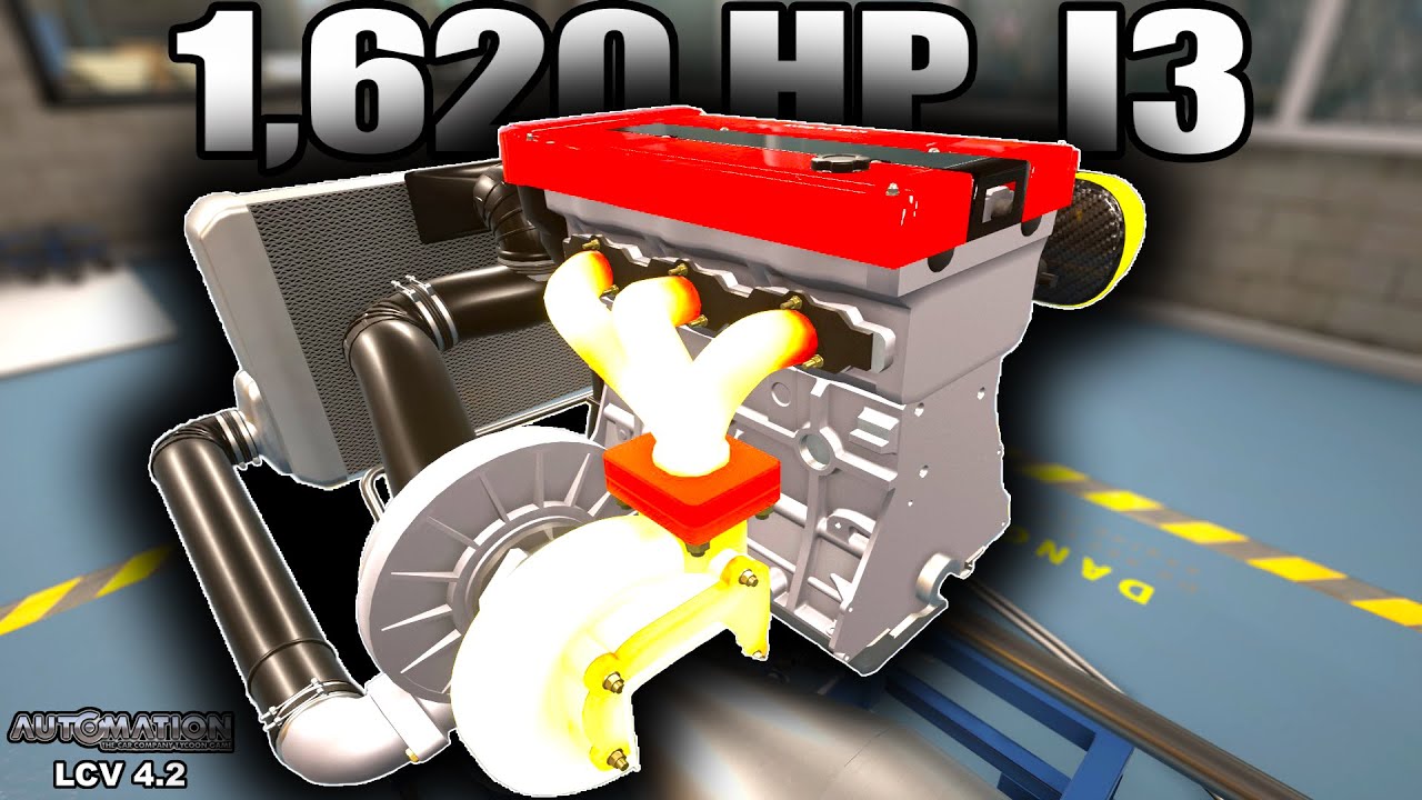 The Most Powerful Inline 3 Engine Ever! (LCV 4.2) | Automation The Car ...