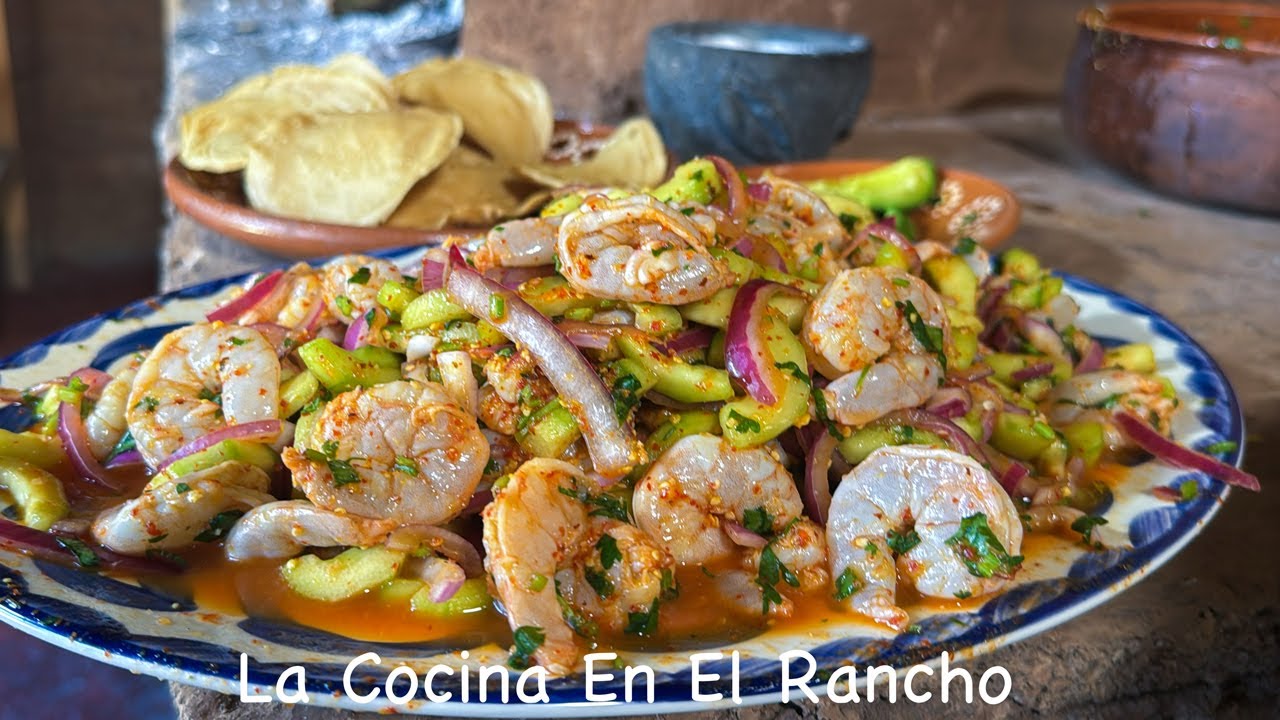 Receta De Aguachile Rojo La Cocina En El Rancho - YouTube