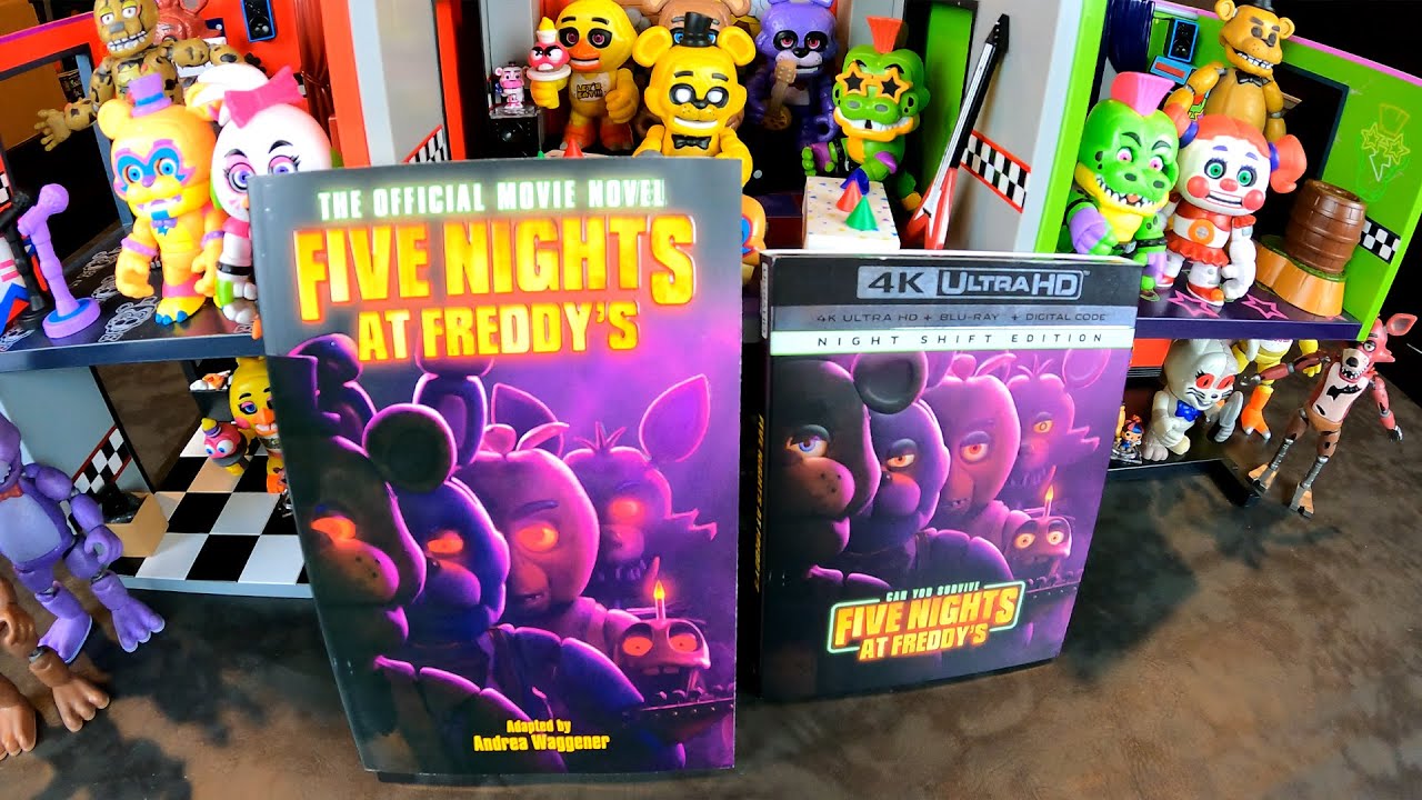 New FNAF Movie Book Unboxing Overview - YouTube