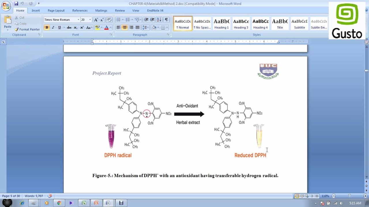 DPPH Test (with calculation of IC50) for evaluation of Antioxidant ...
