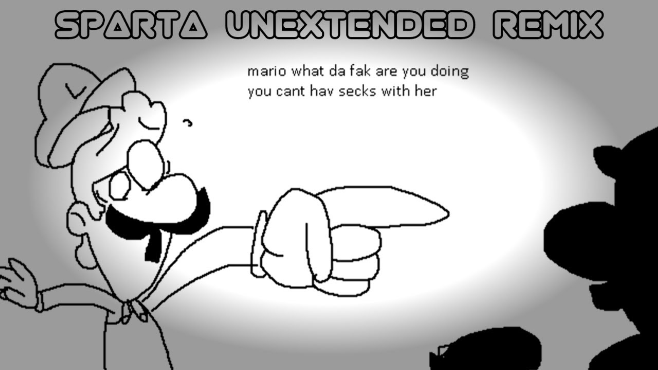 "Mario what da fak are you doing you can't have secks with her ...