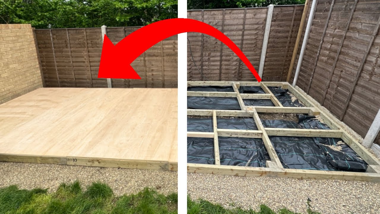 How to Build a Shed on Stilts! - YouTube