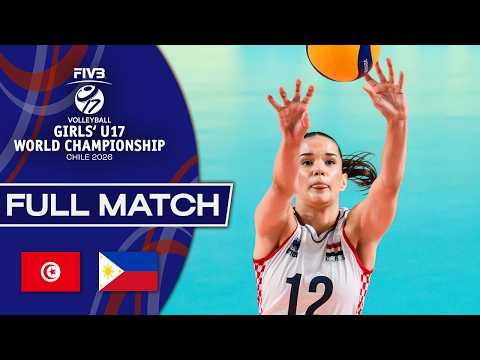 Tunisia vs. Philippines - Pool Play | Girls' U17 World Championship - 2026