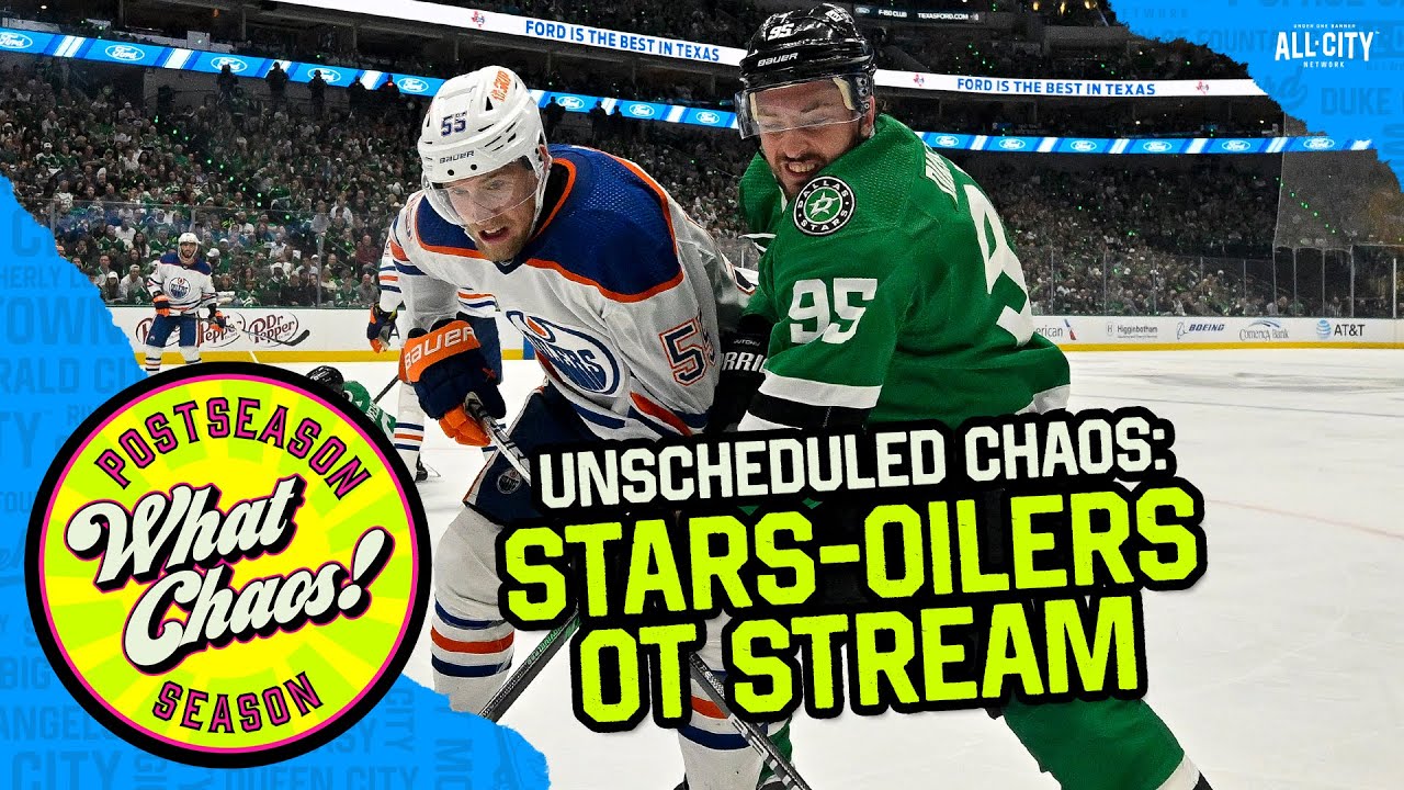 Dallas Stars-Edmonton Oilers Game 1 OT Watchalong - YouTube
