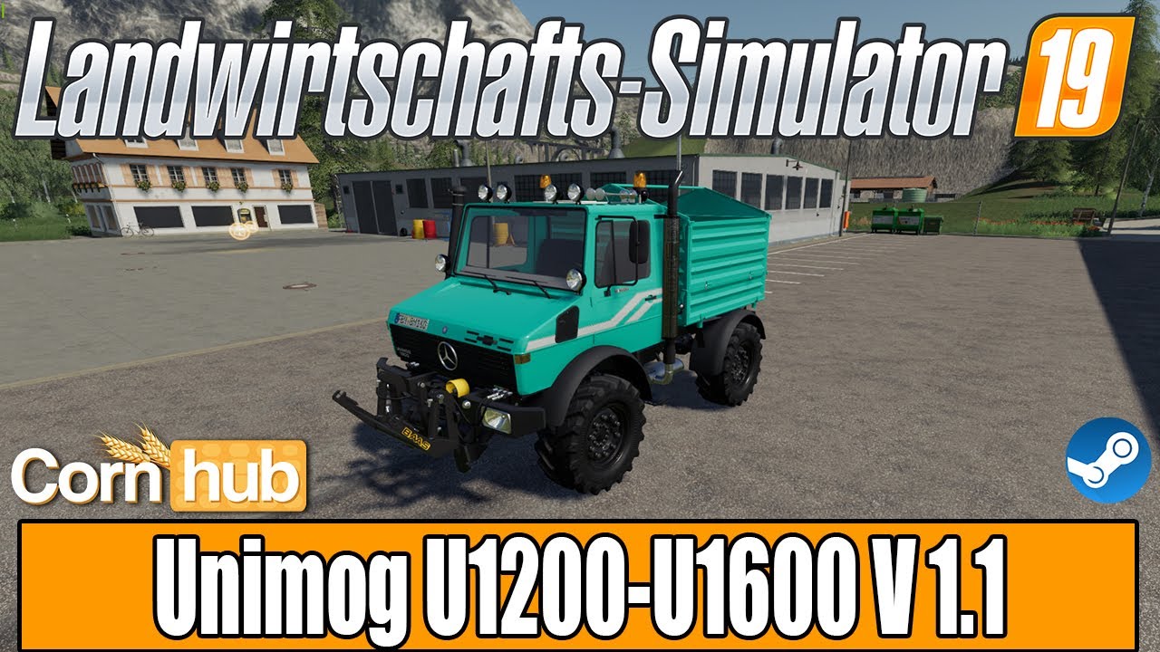 LS19 Modvorstellung - Unimog U1400-U1600 V 1.1 - LS19 Mods - YouTube