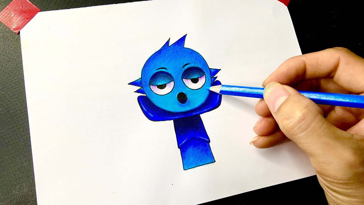 How to draw jevin phase 4/ incredibox sprunki / วิธีวาด เจวีน อีนคีดิบ็ ...