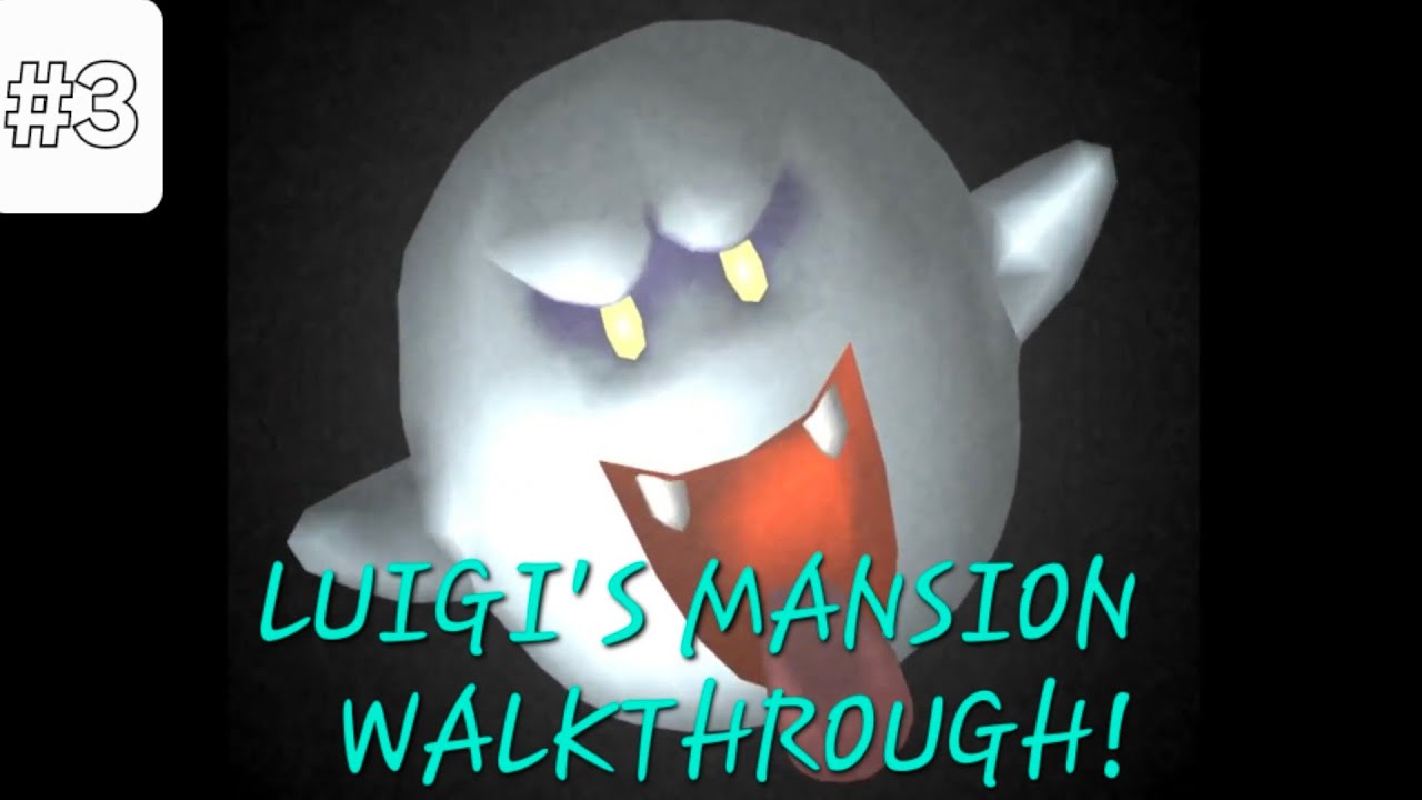 LUIGI'S MANSION WALKTHROUGH! AREA 3 COMPLETED! - YouTube
