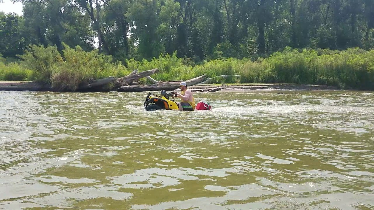 Couple Rednecks riding the river August 11th, 2018 - YouTube